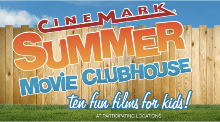Cinemark Summer Movie Clubhouse 2019 - Any Tots