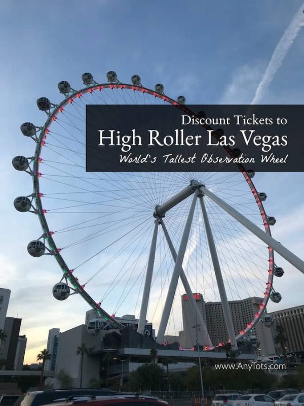 Las Vegas High Roller Discount: Tallest Observation Wheel - Any Tots