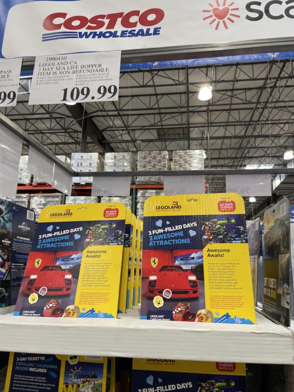 Costco LEGOLAND Tickets Fall 2025 - 2026 Offer - Any Tots